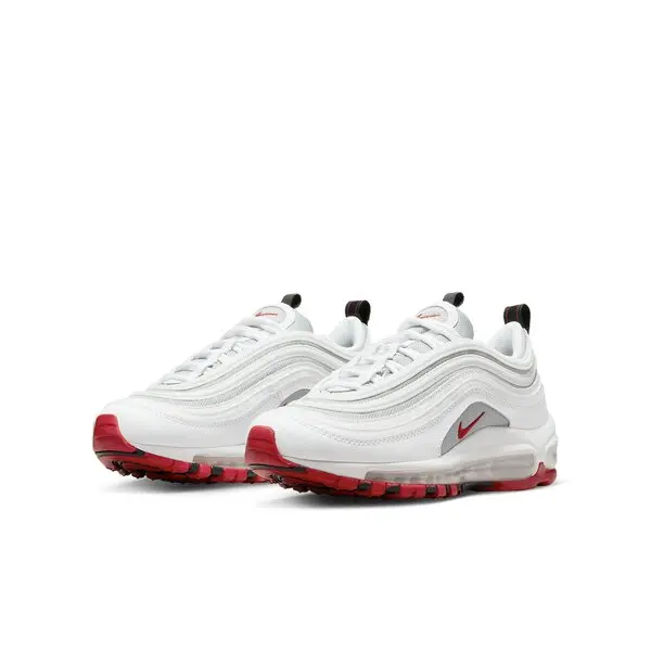Nike Max 97 "white Bullet" Sneakers - White/red