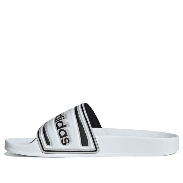 Adidas Originals Adilette Slides - White/black