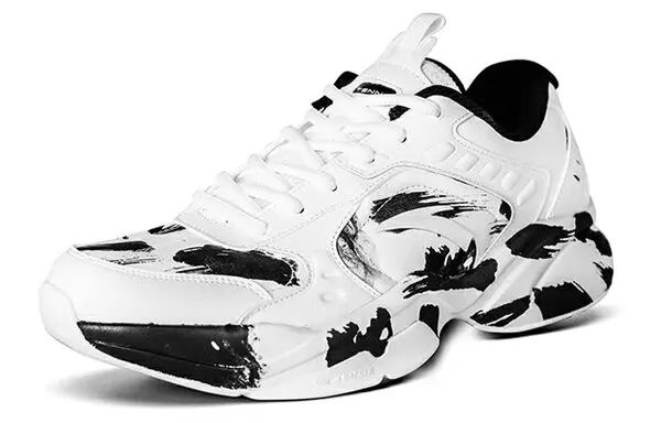 ANTA Athletic Sneakers - White/black
