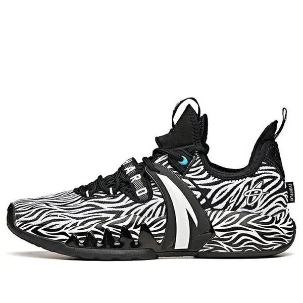 ANTA Gh2 Gordon Hayward "white Tiger" Athletic Sneakers - White/black