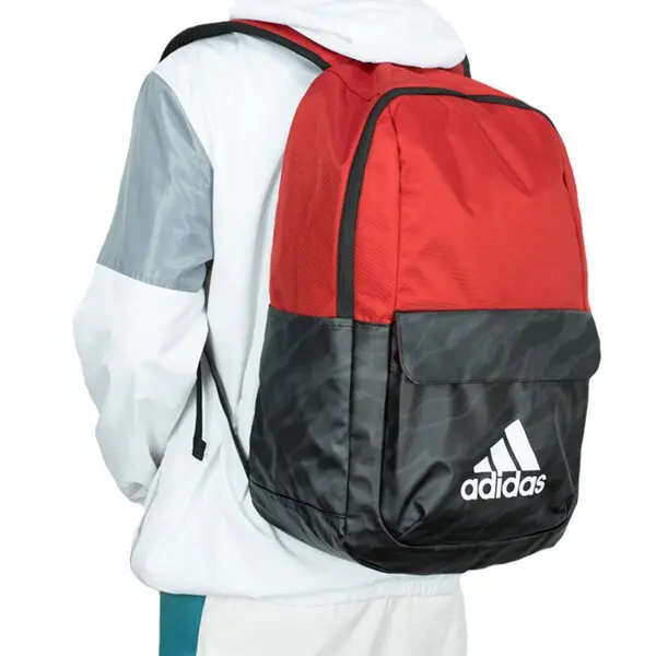 Adidas Athletic Colorblock Zipper Backpack