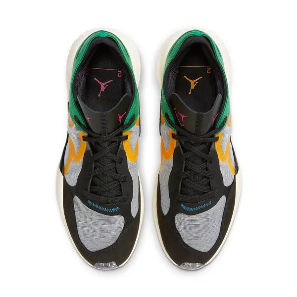 JORDAN Air Delta 3 Sneakers - Black/green/grey