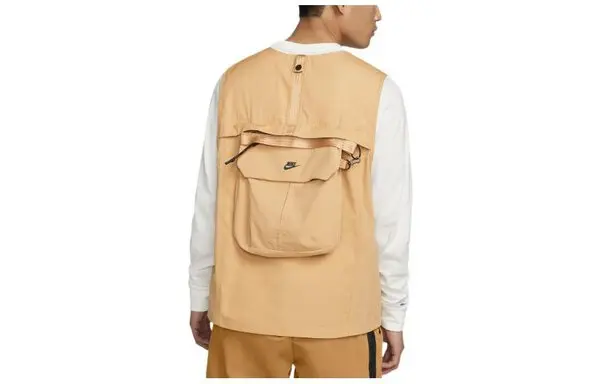 Nike Tech Pack Unlined Vest - Brown