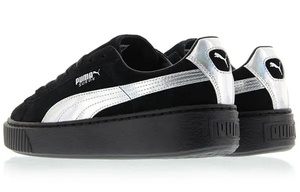 PUMA Suede Platform Sneakers - Black