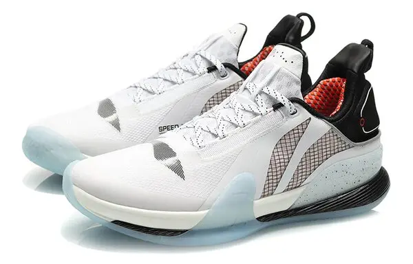 LI-NING Speed Vii 7 Premium Basketball Shoes - White/black/blue
