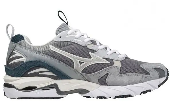 Mizuno Wave Rider 10 Premium "iron Gate" D1ga222607 Low Top Sneakers - Blue/grey