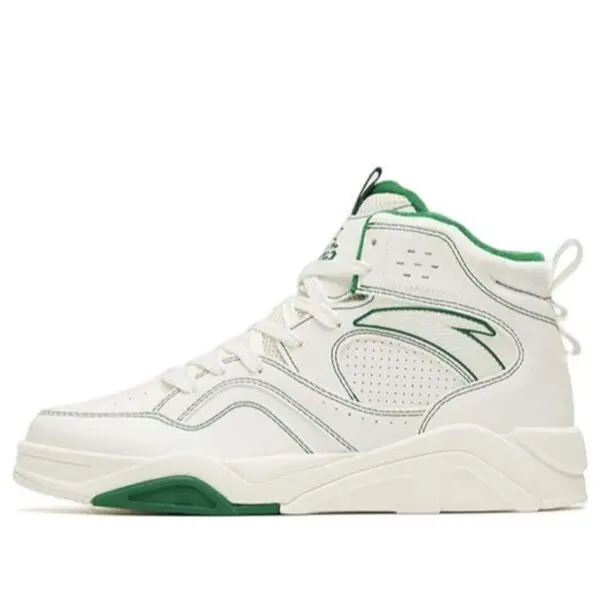 ANTA Flame 3.0 High Top Sneakers - White/green