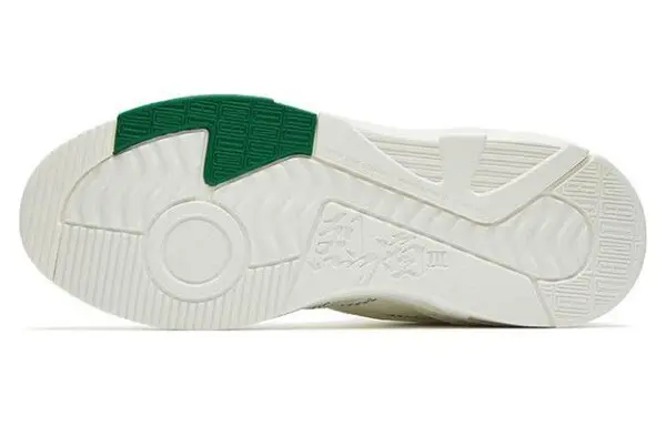 ANTA Flame 3.0 High Top Sneakers - White/green