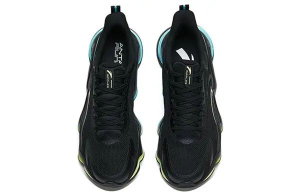 ANTA Running Series Lace-up Sneakers - Black
