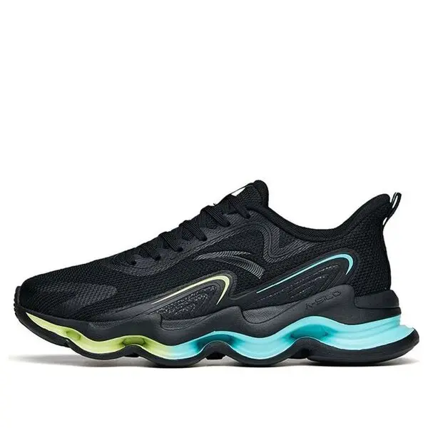 ANTA Running Series Lace-up Sneakers - Black