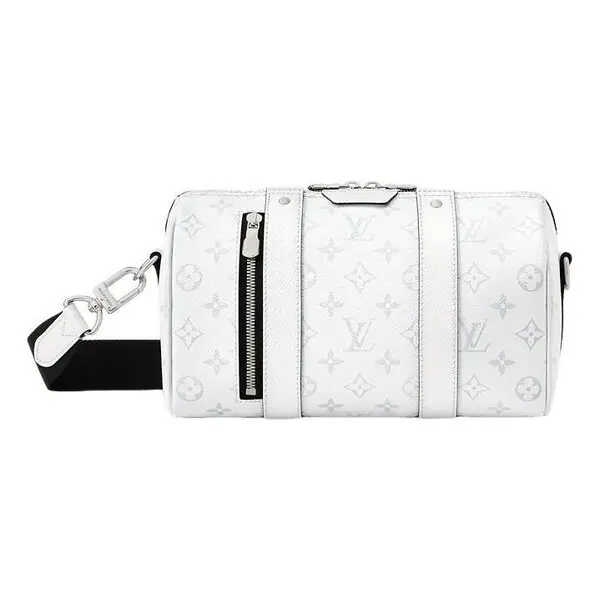 LOUIS VUITTON City Keepall Monogram Bag - Optic White
