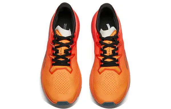 ANTA Asphalt Road Fighter High Top Sneakers - Orange/red/black