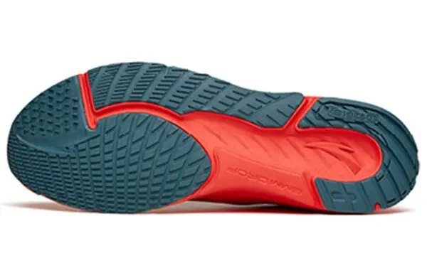 ANTA Asphalt Road Fighter High Top Sneakers - Orange/red/black