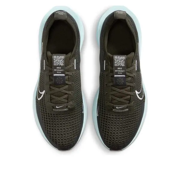 Nike Interact Run Sneakers - Sequoia/black/glacier Blue