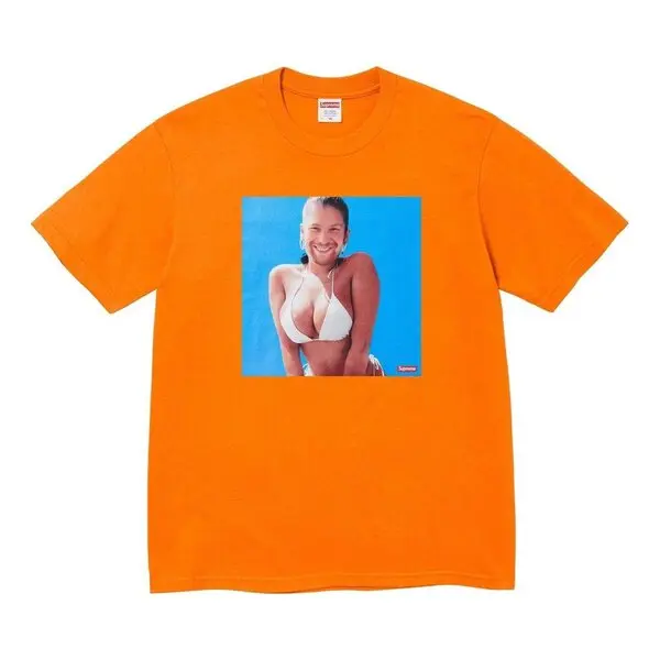 Supreme X Aphex Twin Windowlicker T-shirt - Orange