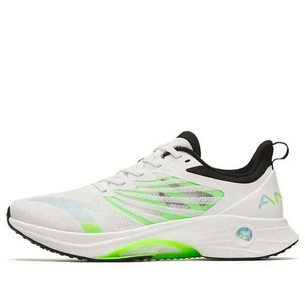 ANTA Mach 3.0 Athletic Sneakers - White/green