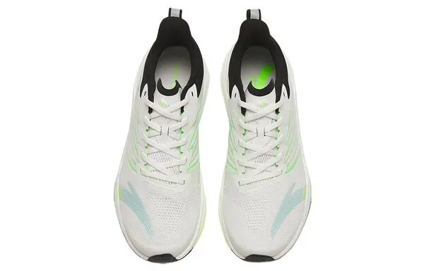 ANTA Mach 3.0 Athletic Sneakers - White/green