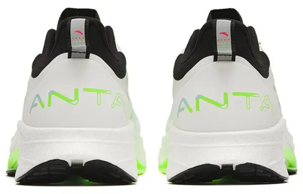 ANTA Mach 3.0 Athletic Sneakers - White/green