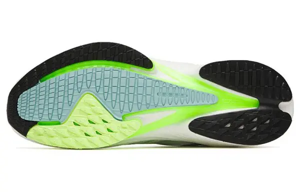ANTA Mach 3.0 Athletic Sneakers - White/green