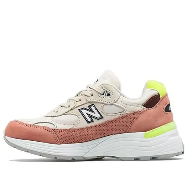 NEW BALANCE 992 Made In Usa - White/pink