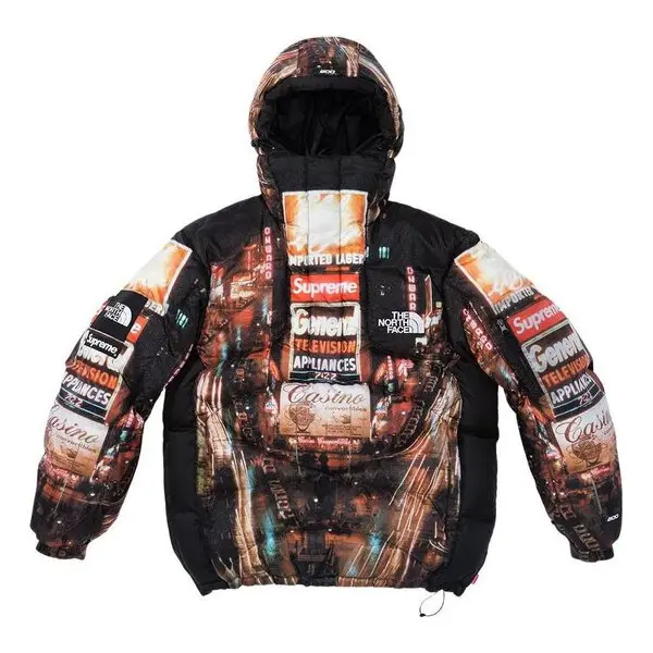 Supreme X The North Face 800-fill Half Zip Hooded Pullover - Multi-color