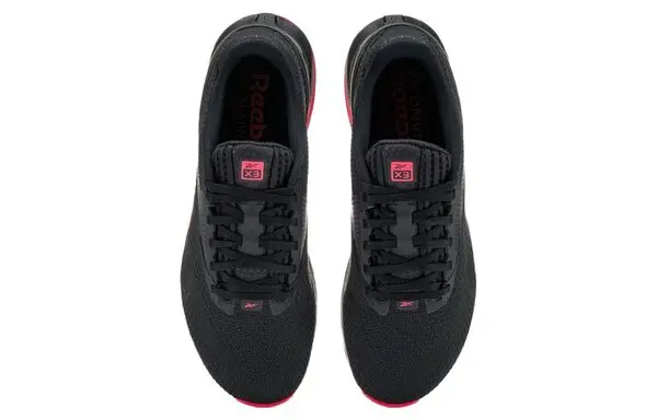 REEBOK Nano X3 Athletic Sneakers - Black/neon Cherry