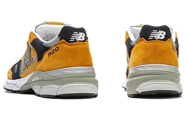 NEW BALANCE 920 Made In England Sneakers - Yellow/gray