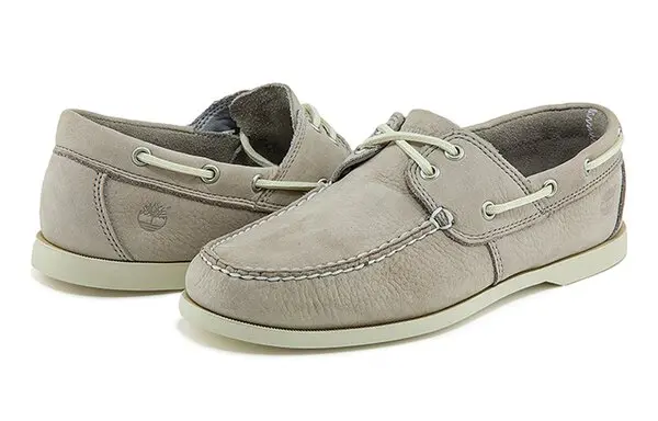 Timberland Cedar Bay Boat Shoes - Light Gray