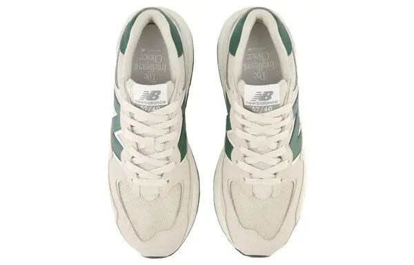 NEW BALANCE 57/40 Sneakers - Beige/green