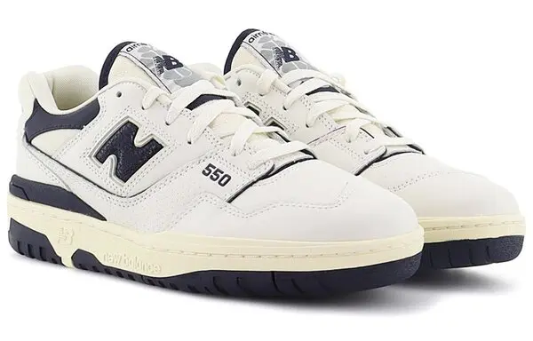 NEW BALANCE X Aimé Leon Dore 550 Sneakers - White/blue
