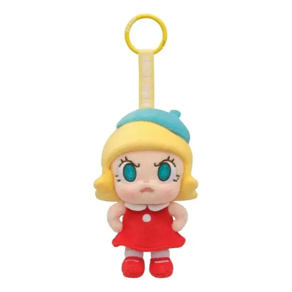 POP MART Angry Molly Plush Pendant - Multi-color