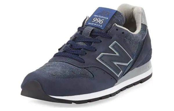 NEW BALANCE 996 Made In Usa "age Of Exploration" Sneakers - Blue/grey