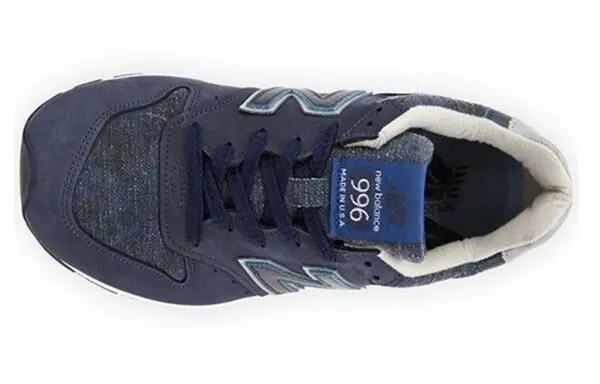 NEW BALANCE 996 Made In Usa "age Of Exploration" Sneakers - Blue/grey