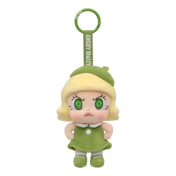 POP MART Angry Molly Plush Pendant - Multi-color