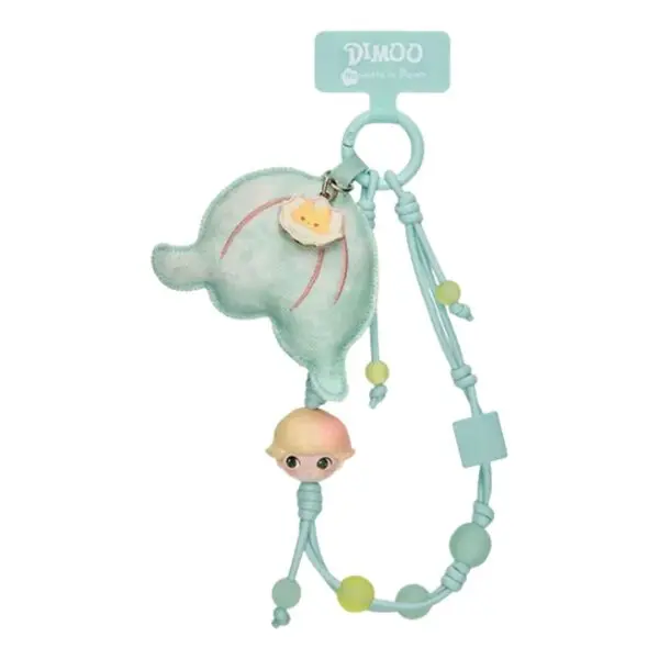 POP MART Dimoo Moments In Bloom Series Decorative Charm 'light Up Spring' Secret Edition - Multi-color