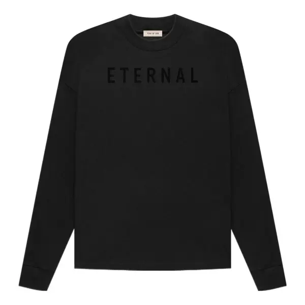 Fear Of God Fw22 Eternal Cotton Ls T-shirt - Black
