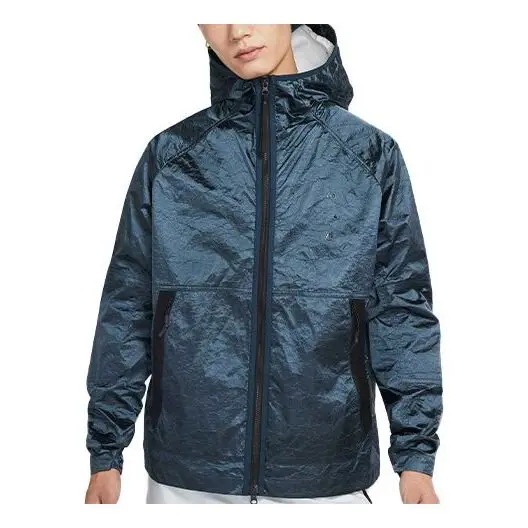 Nike Nsw Tech Pack Hooded Jacket - Blue