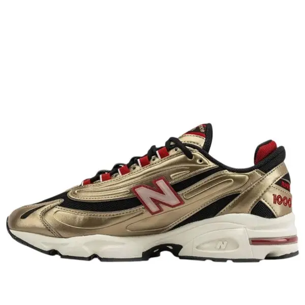 NEW BALANCE X Shoe Palace 1000 Sneakers - Gold/black