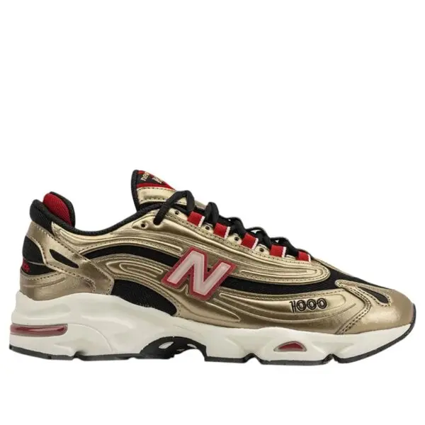 NEW BALANCE X Shoe Palace 1000 Sneakers - Gold/black