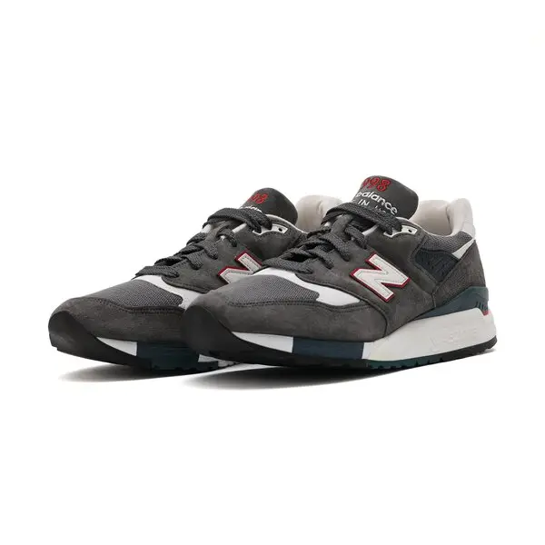 NEW BALANCE 998 Made In Usa - Grey/navy-white