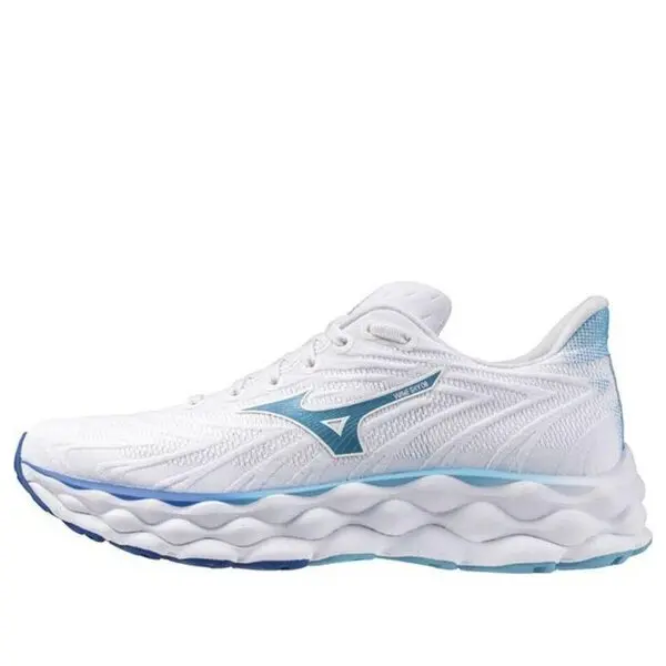 Mizuno Wave Sky 8 Athletic Sneakers - White/blue