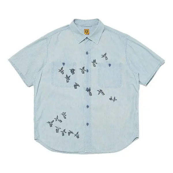 HUMAN MADE Chambray Shirt - Blue