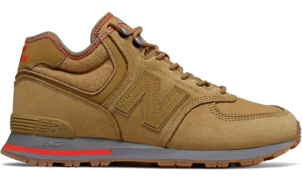 NEW BALANCE Mh574 D Lace-up High-top Sneakers - Brown