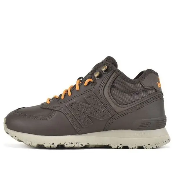 NEW BALANCE 574 High Top Sneakers - Dark Brown