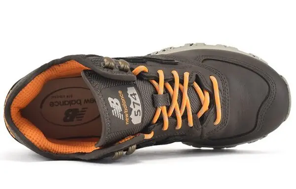 NEW BALANCE 574 High Top Sneakers - Dark Brown