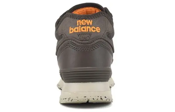 NEW BALANCE 574 High Top Sneakers - Dark Brown