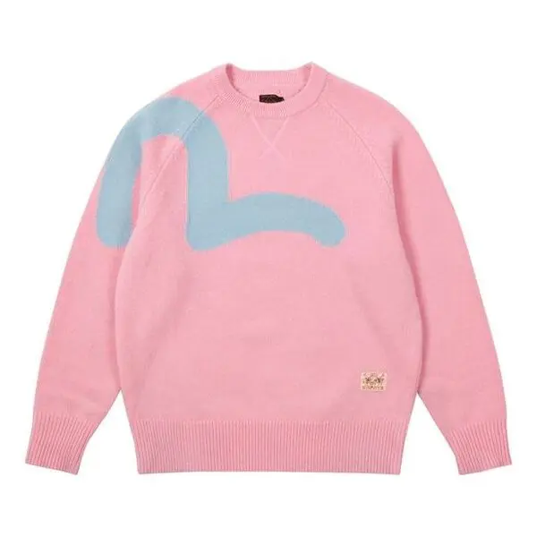 PALACE X Evisu Seagull Knit Sweater - Pink