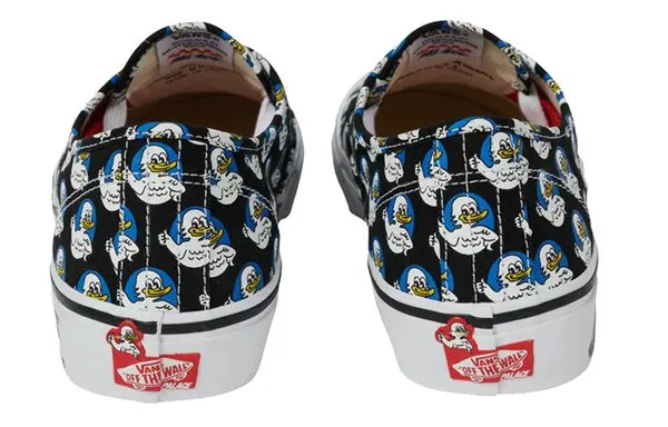 VANS Palace X Authentic Sneakers - Black