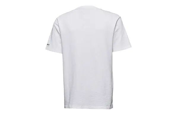 CONVERSE Classic Basic Casual Short Sleeve White T-shirt