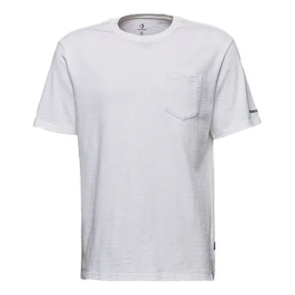 CONVERSE Classic Basic Casual Short Sleeve White - Grey